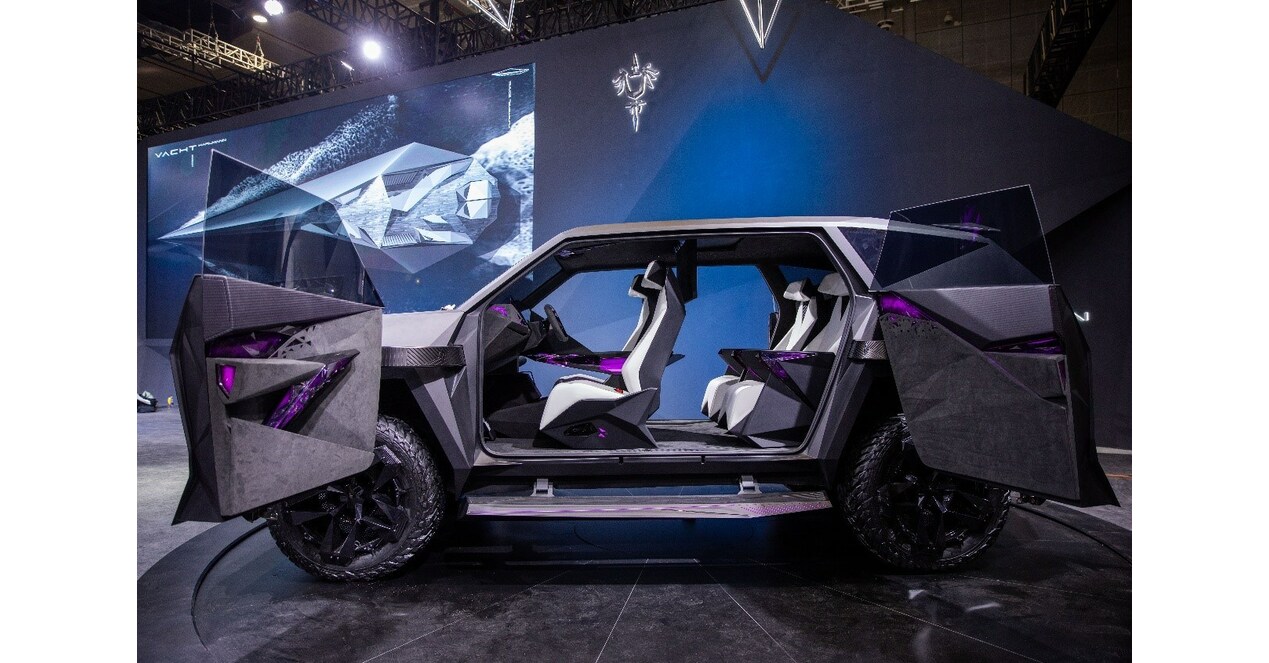 Karlmann appears at Auto Shanghai 2023, showing the unique brand ...