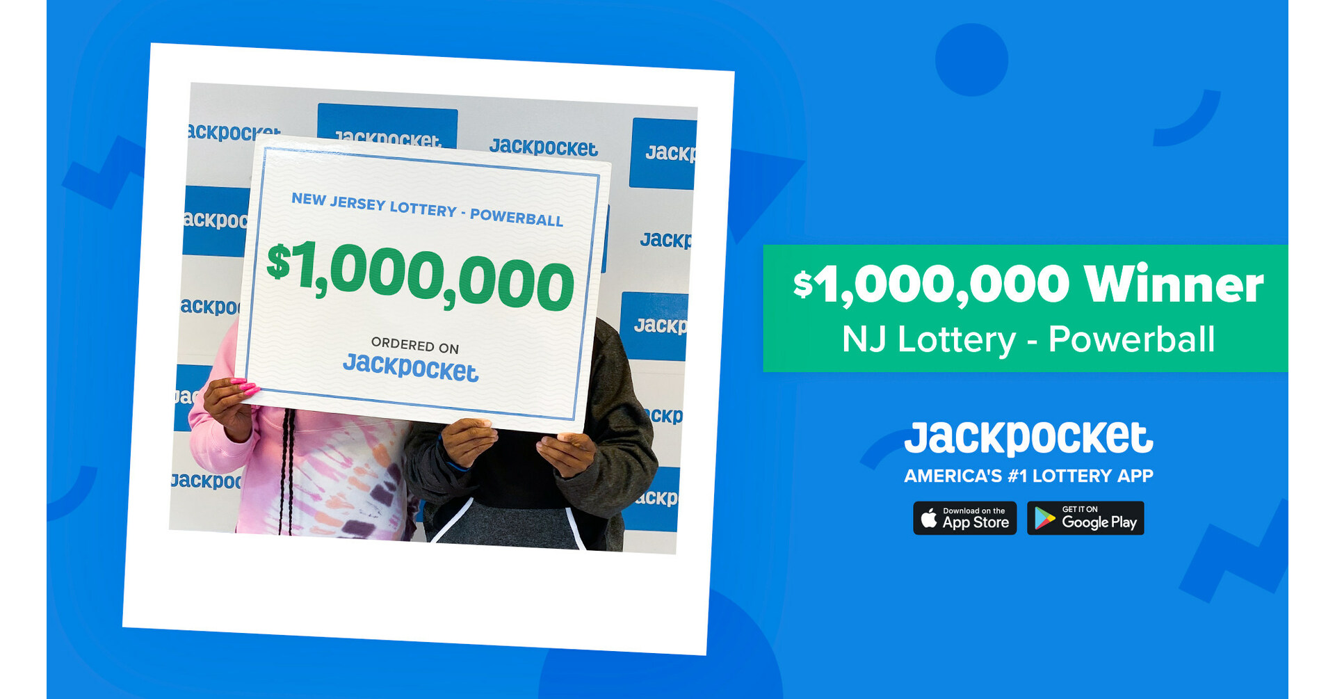 NJ Grandmother of 10 Wins $1M Powerball Prize With Jackpocket