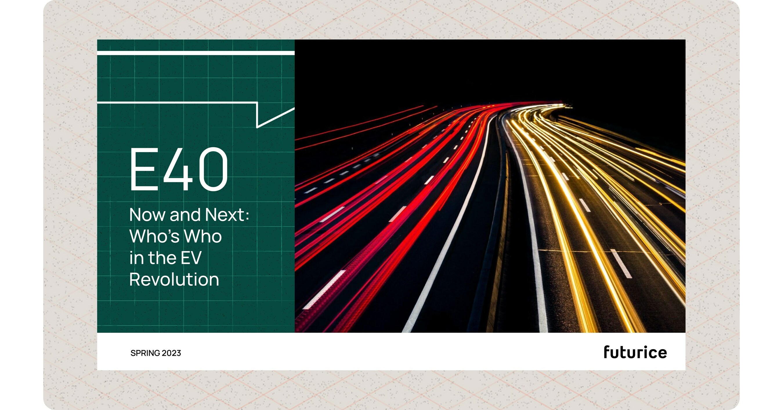 Now and Next: Futurice E40 names the e-mobility leaders spearheading ...