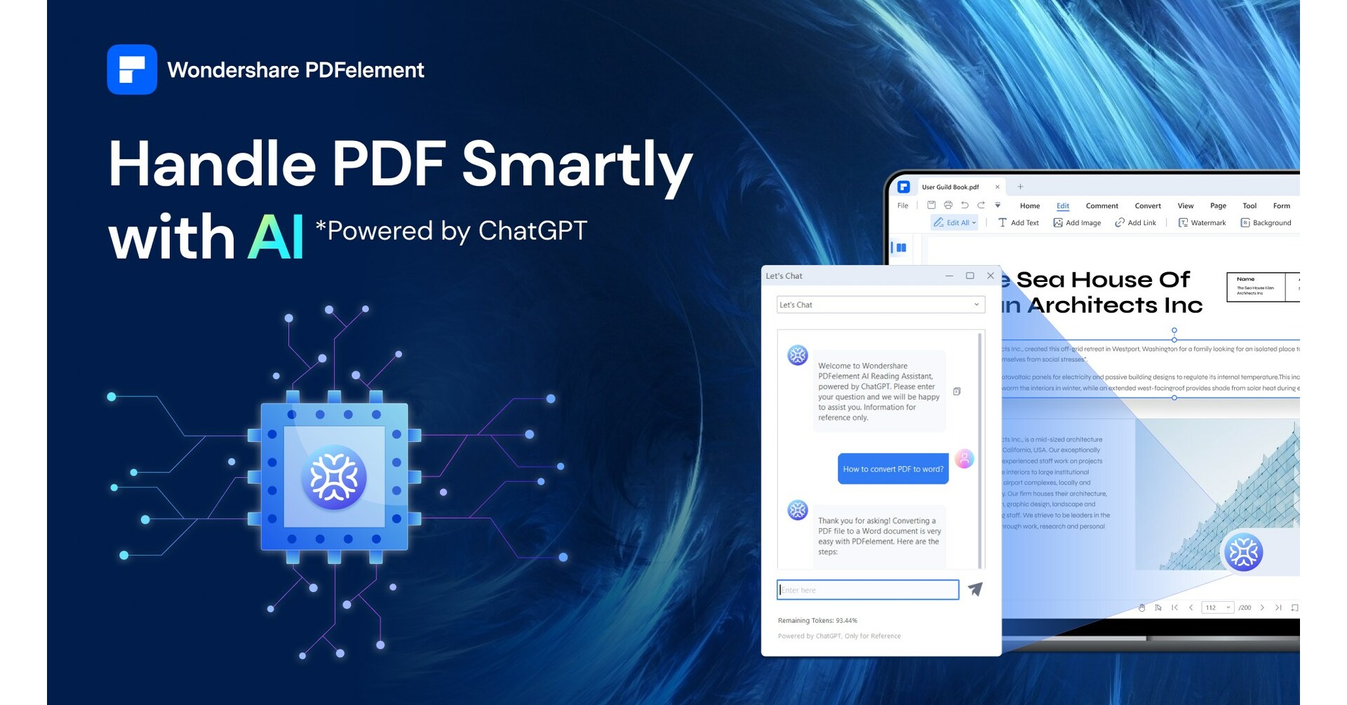 "PDFelement Breaks Ground as the First PDF Editing Software to Connect with OpenAI's ChatGPT ...