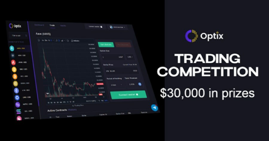 Optix Launches An Altcoin Option Trading Competition with $30,000 Prizes
