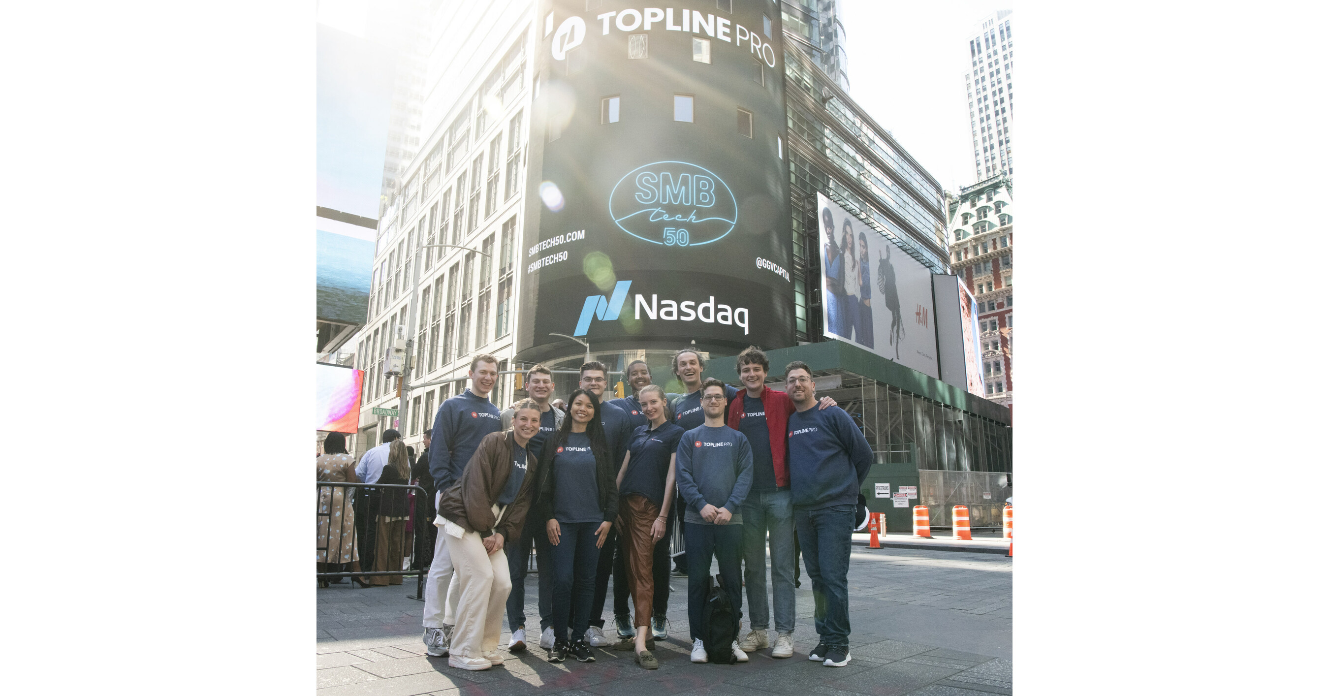 TOPLINE PRO NAMED TO 2023 SMBTECH 50