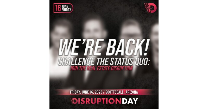 Back Bigger and Better Than Ever, Disruption Day 2023 Set to Explore ...