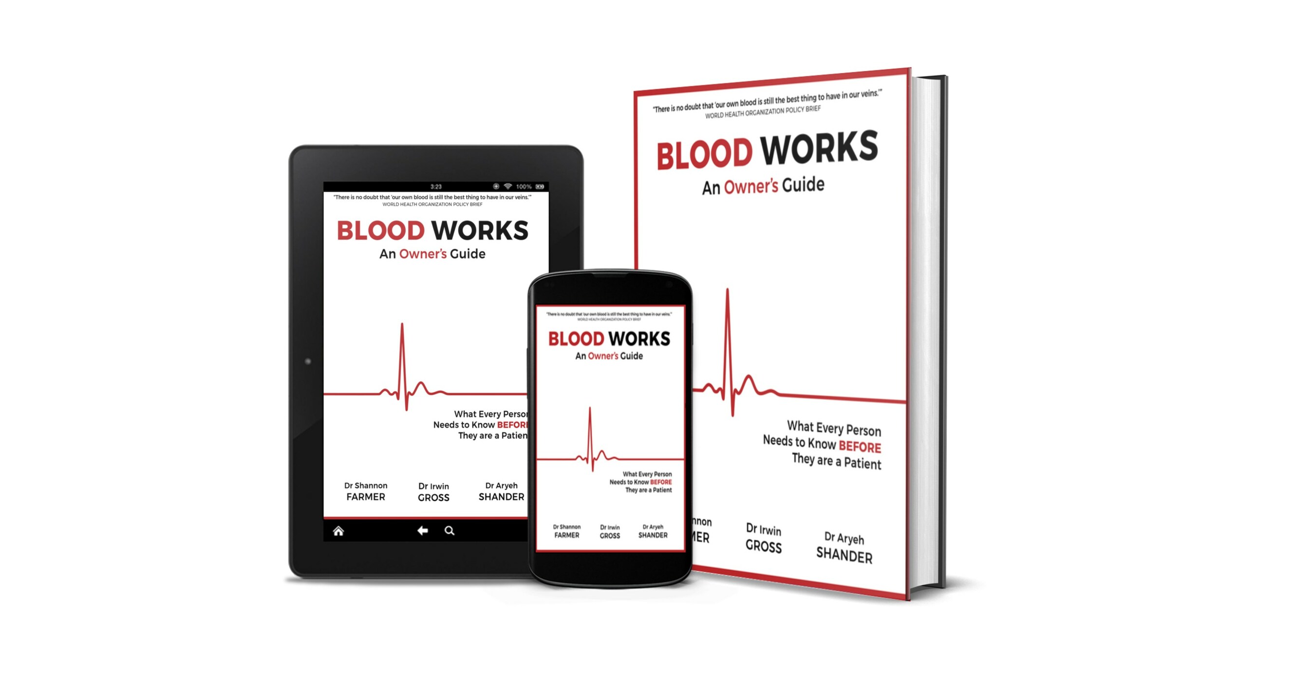 LANDMARK BOOK "BLOOD WORKS: AN OWNER'S GUIDE" RELEASED GLOBALLY