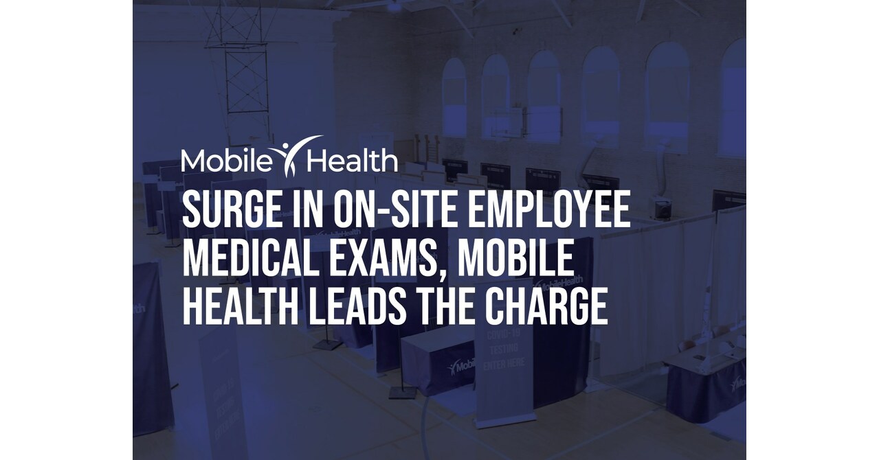 Surge in On-Site Employee Medical Exams, Mobile Health Leads the Charge