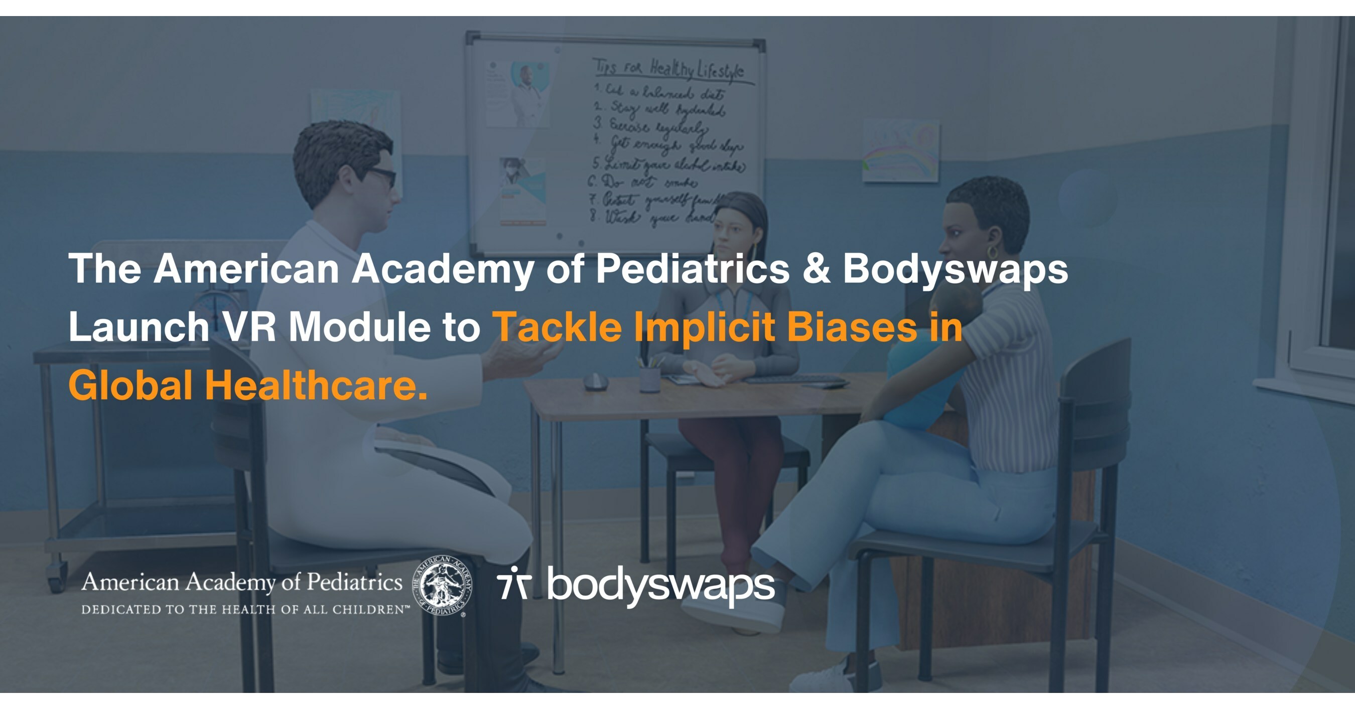 The American Academy of Pediatrics & Bodyswaps Launch VR Module to ...
