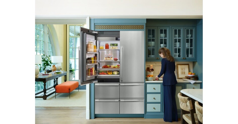 LE NOUVEAU RÉFRIGÉRATEUR AVEC PORTE À DEUX BATTANTS SIGNATURE KITCHEN ...