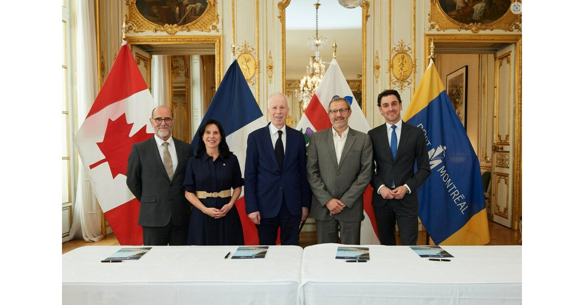 The City and the Port of Montreal sign AIVP 2030 Agenda