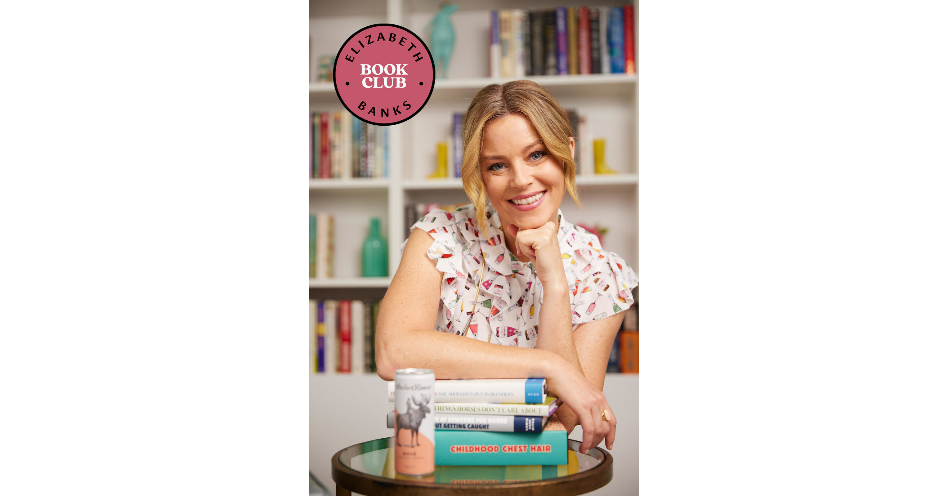 Elizabeth Banks and Archer Roose Launch the Elizabeth Banks Book Club