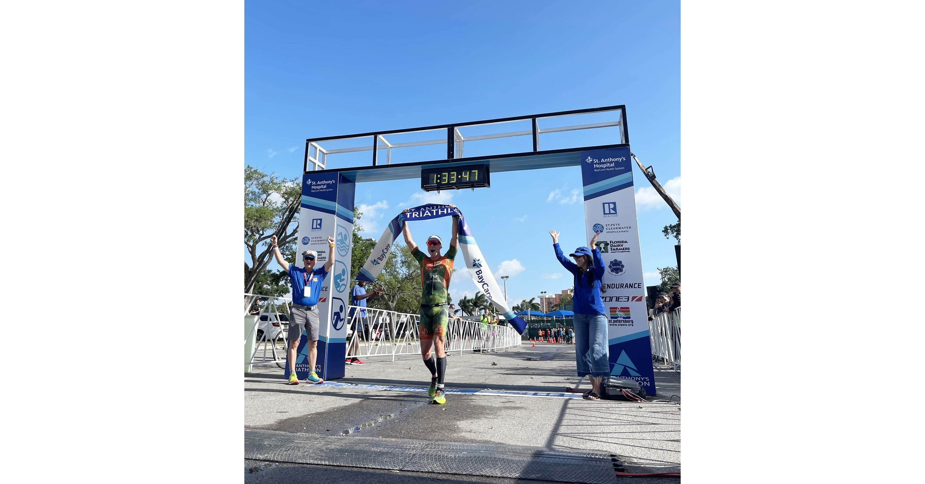 Jason West, Paula Findlay Win St. Anthony's Triathlon