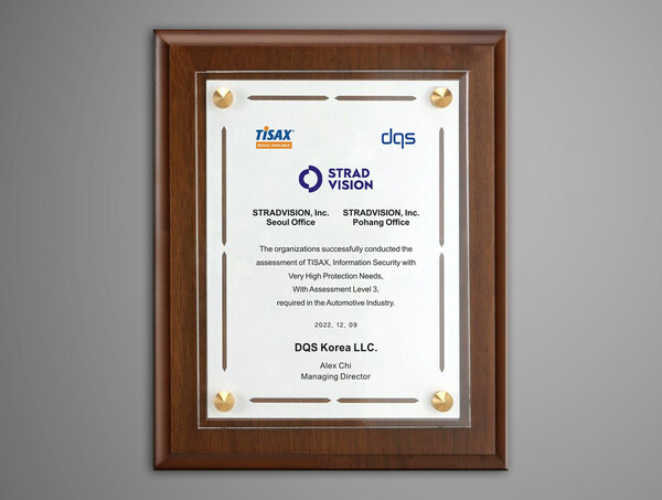 STRADVISION Receives European Automotive Industry's Top Information ...