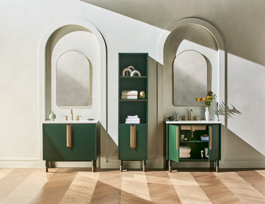 Robern Bathroom Cabinets Robern P2C2440D4FPMM PL Portray 24 In X 40 In