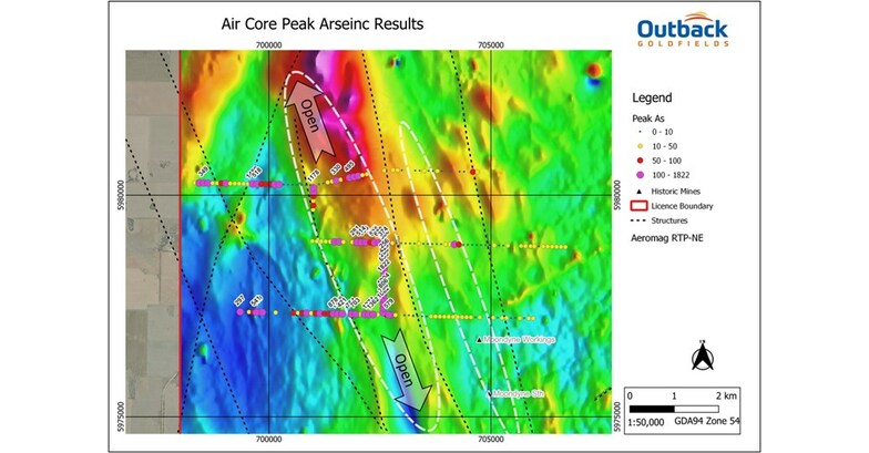 OUTBACK PROVIDES UPDATE FROM ITS RECONNAISANCE DRILLING ACROSS THE O ...