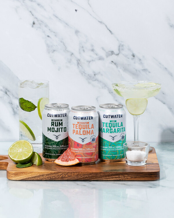 Cutwater Canned Cocktails Make a Splash in Canada as the Newest ...