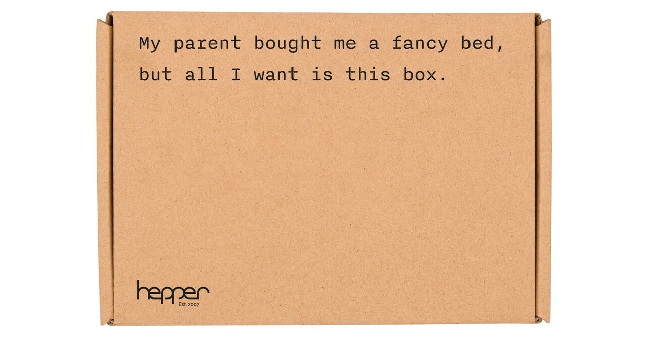 The Product Cats Have Always Wanted: "Just a Box!" From Hepper