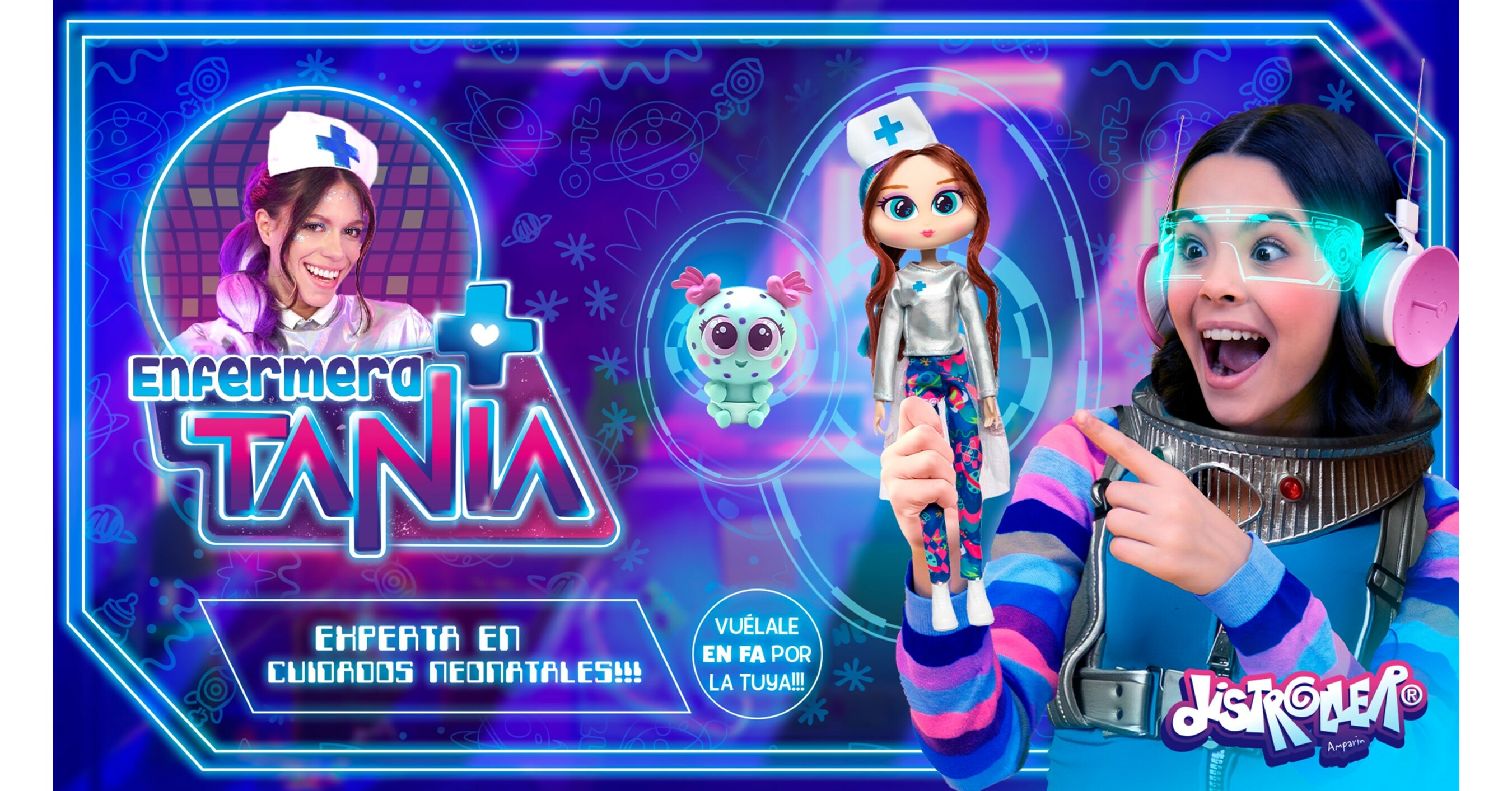 DISTROLLER LANZA SU NUEVA MUÑECA INFLUENCER: LA ENFERMERA TANIA