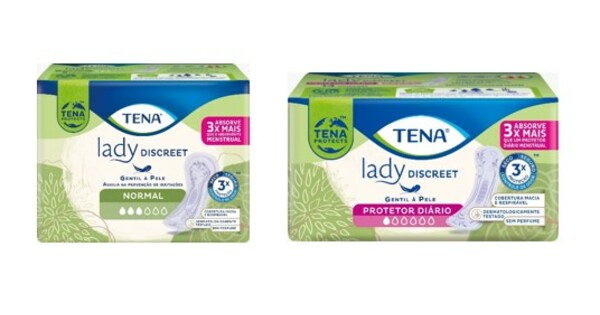 TENA lança Lady Discreet Gentil à Pele