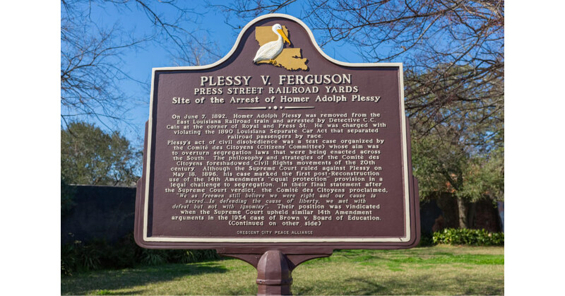 On the 127th Year Anniversary of the "Separate But Unequal" Plessy v ...