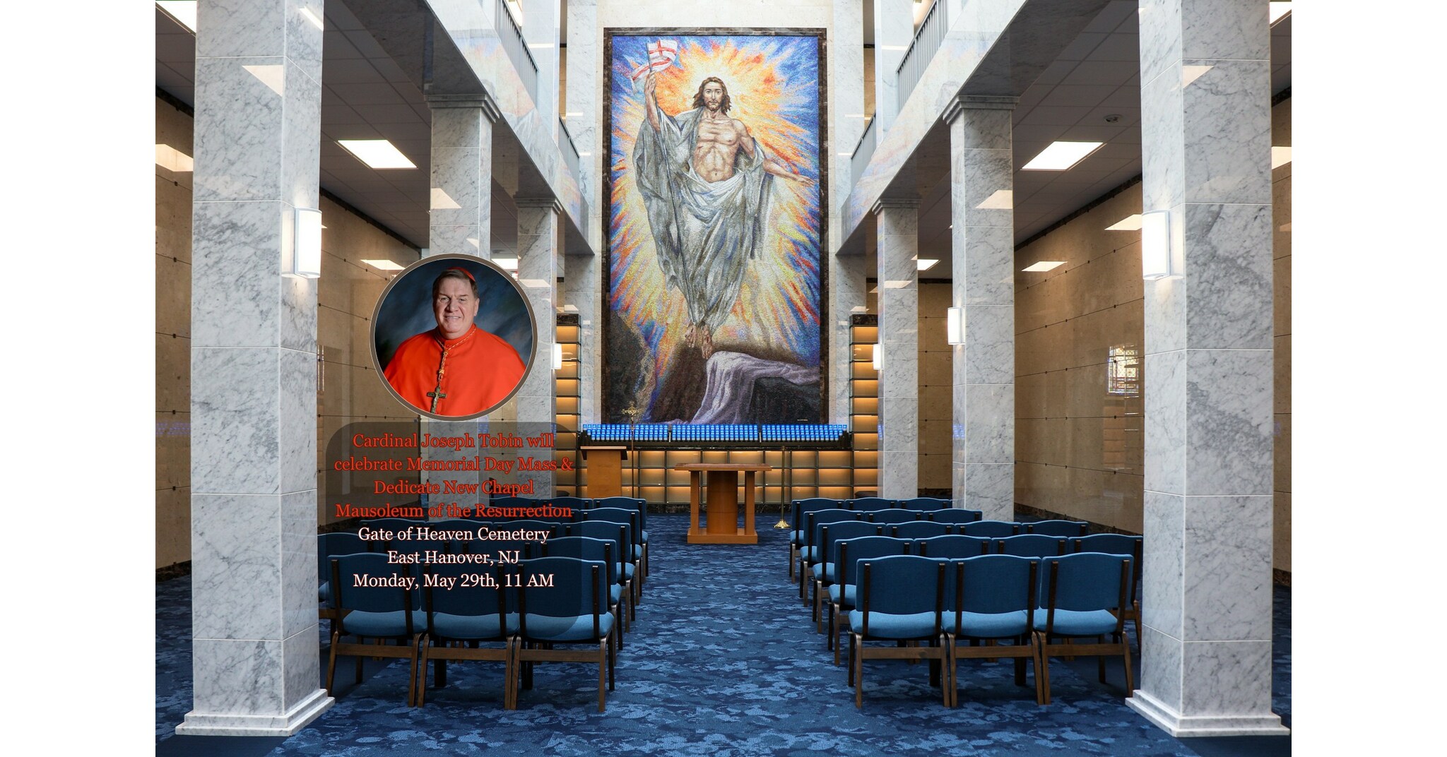 Memorial Day Masses and Cardinal Dedication of New Chapel Mausoleum at ...