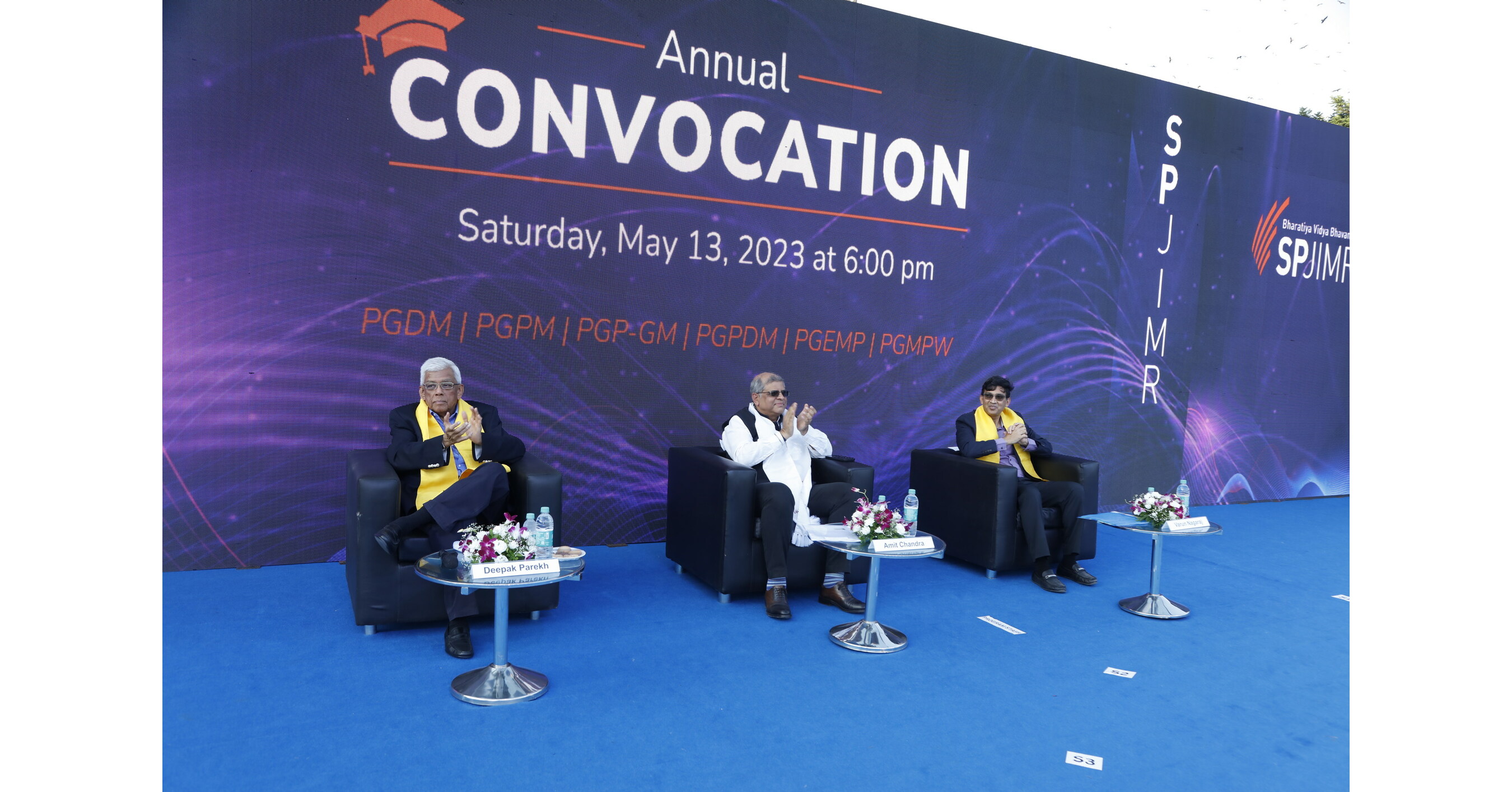 SPJIMR's Annual Convocation 2023: 548 participants conferred degrees
