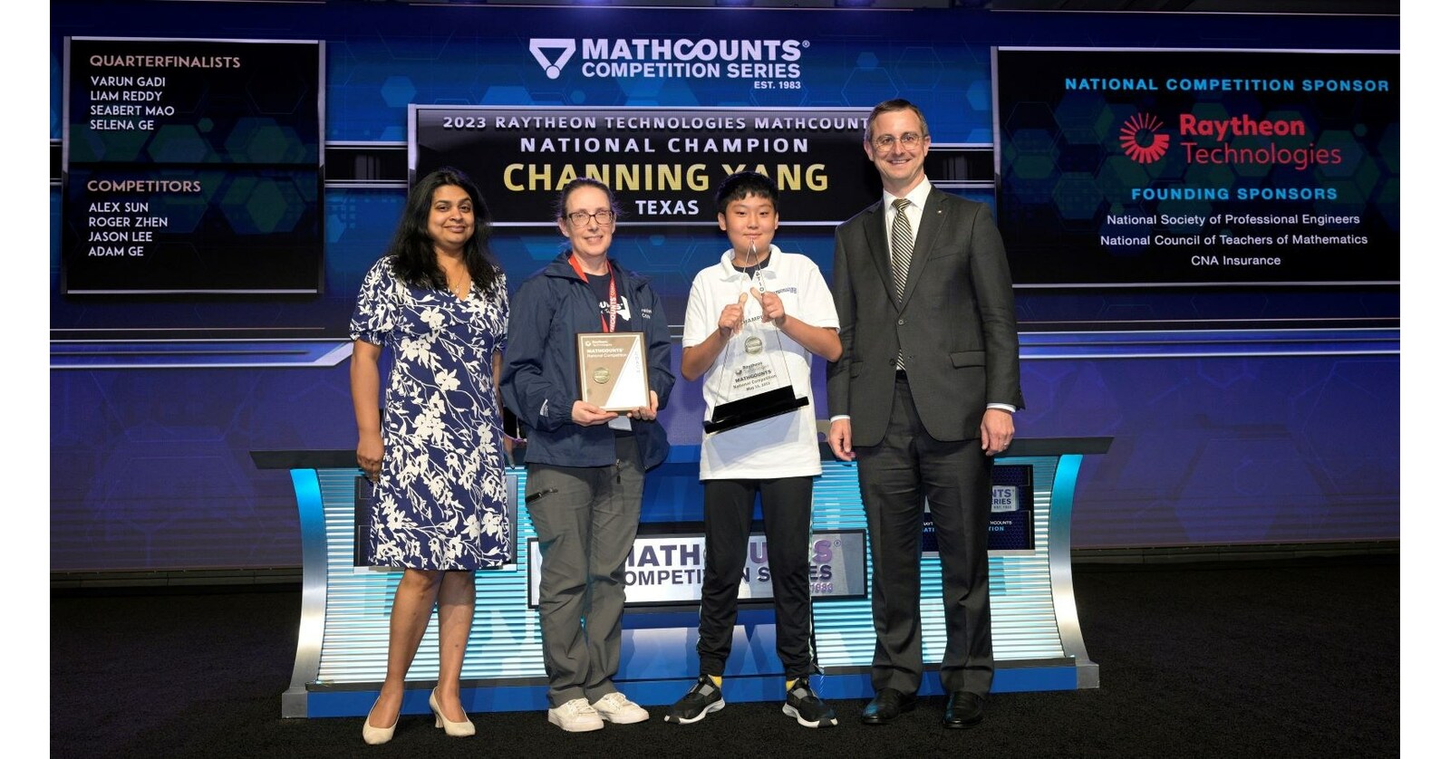 Sugar Land native Channing Yang named 2023 Raytheon Technologies ...