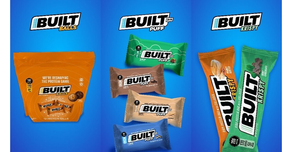 BUILT EXPANDS PROTEIN-PACKED LINEUP WITH NEW WAYS TO SNACK FOR ANY OCCASION