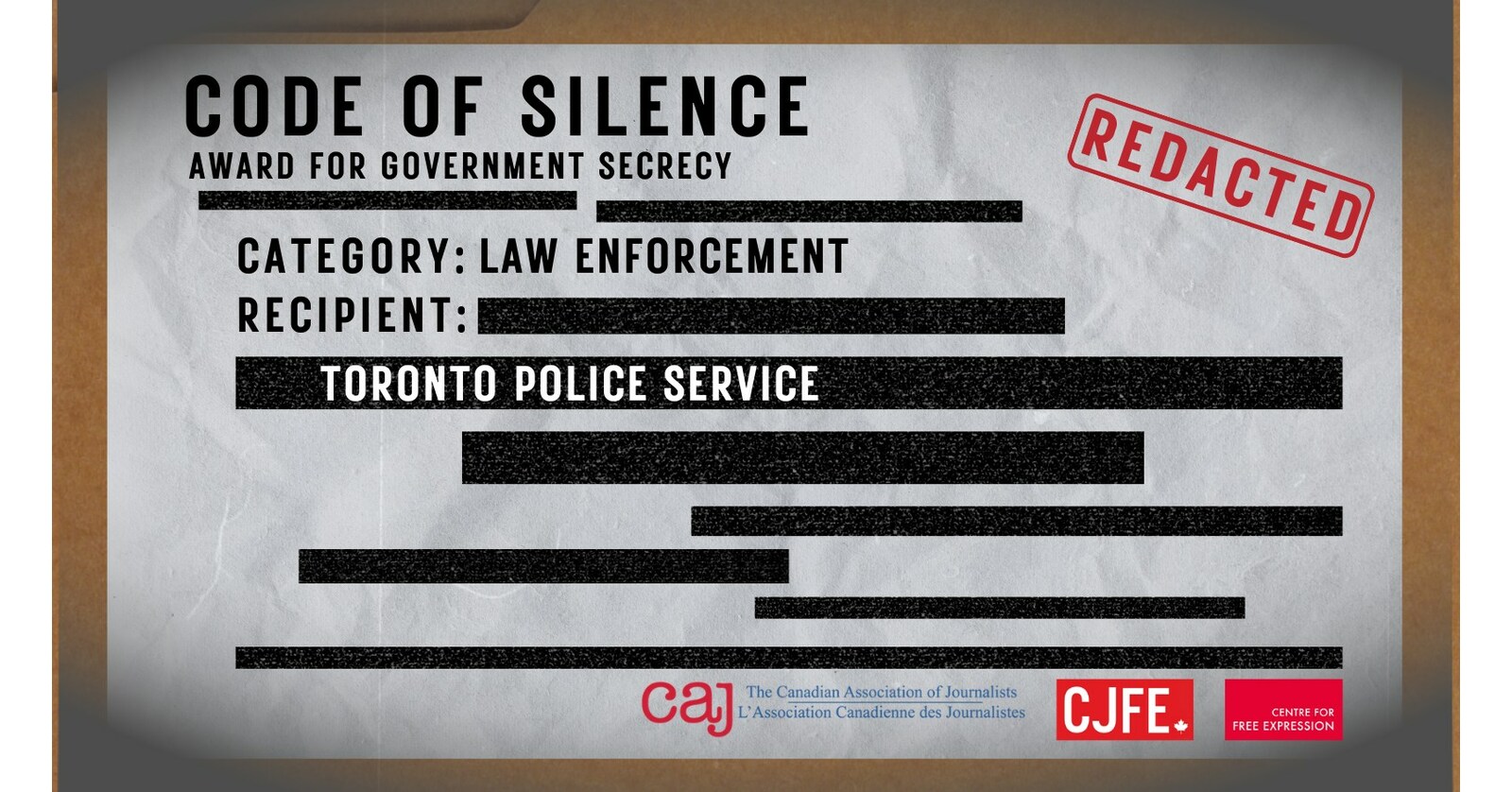 Time's up, game's over: Toronto Police Service recognized with 2022 ...
