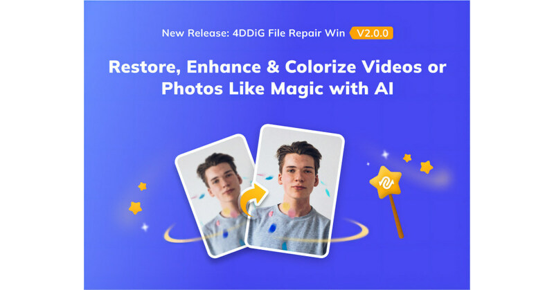 4DDiG File Repair 2.0.0 Launches with New Features and Enhanced Performance