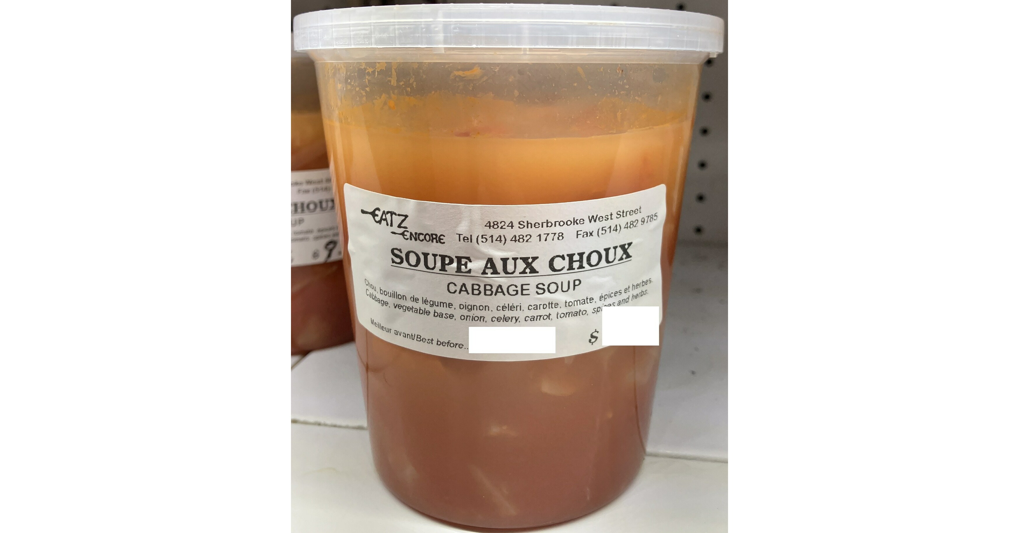 Présence non déclarée de certains allergènes dans divers plats cuisinés ...