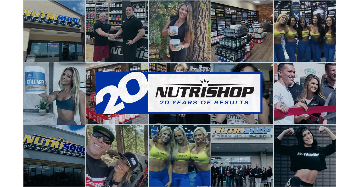 Nutrishop® Celebrates 20 Years of Results