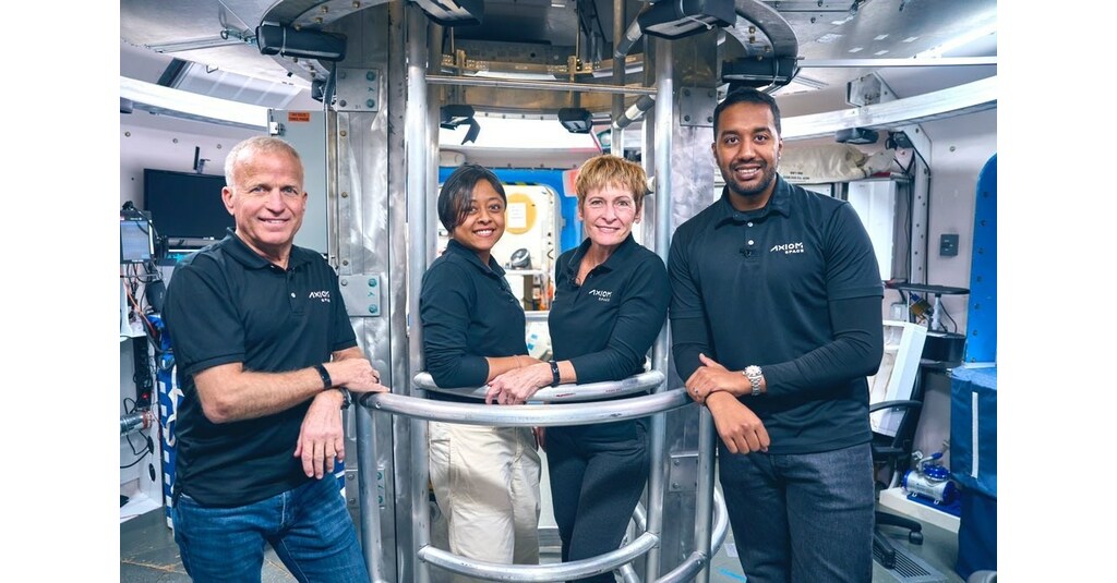 The Saudi Space Commission launches the AX-2 mission today