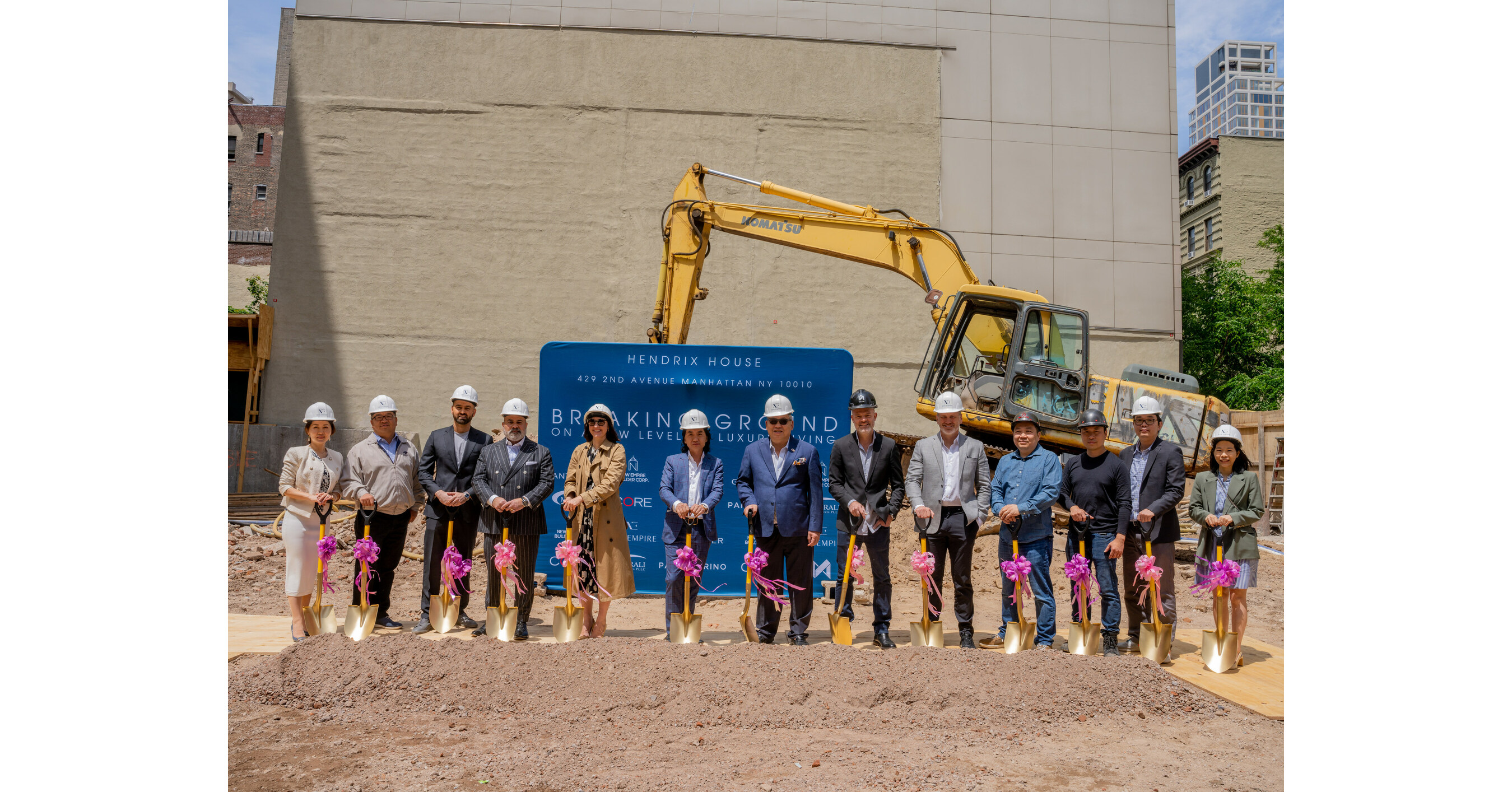 CORE REAL ESTATE AND NEW EMPIRE CORP ANNOUNCE GROUNDBREAKING AND ...