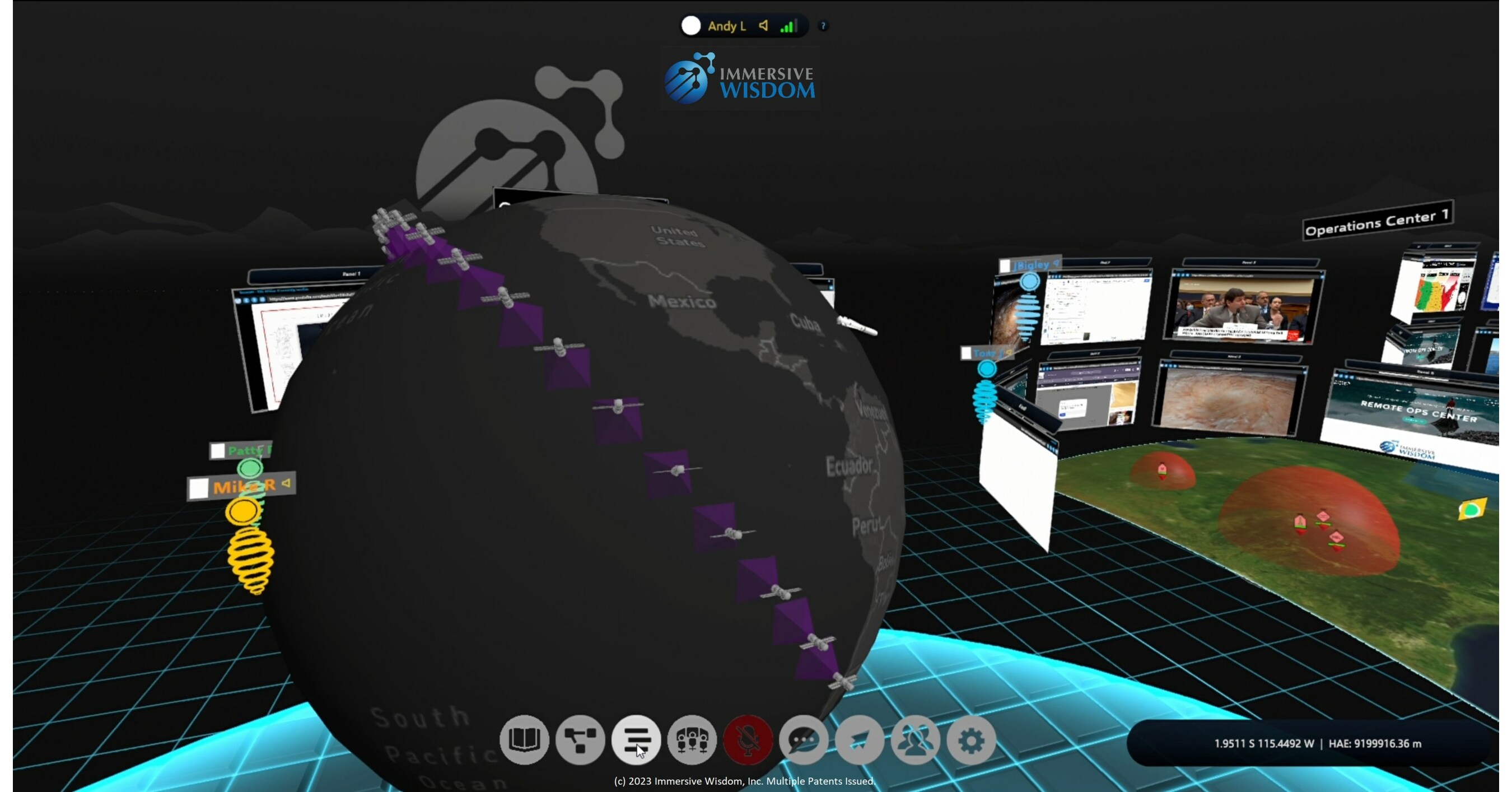 GEOINT 2023: Immersive Wisdom showcases Remote Operations Center software platform for Denied ...