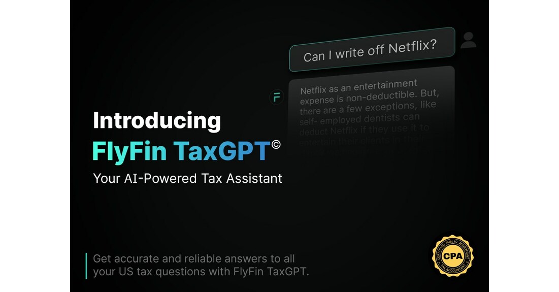 FlyFin Debuts "FlyFin TaxGPT"