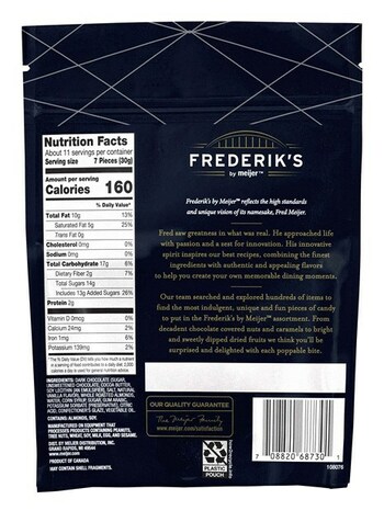MEIJER ISSUES ALLERGY ALERT ON UNDECLARED MILK IN FREDERIK'S DARK ...