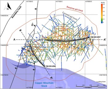 Copper Mountain Intersects Highest Grade Copper-Gold Mineralization including 104 metres of 1.01 ...