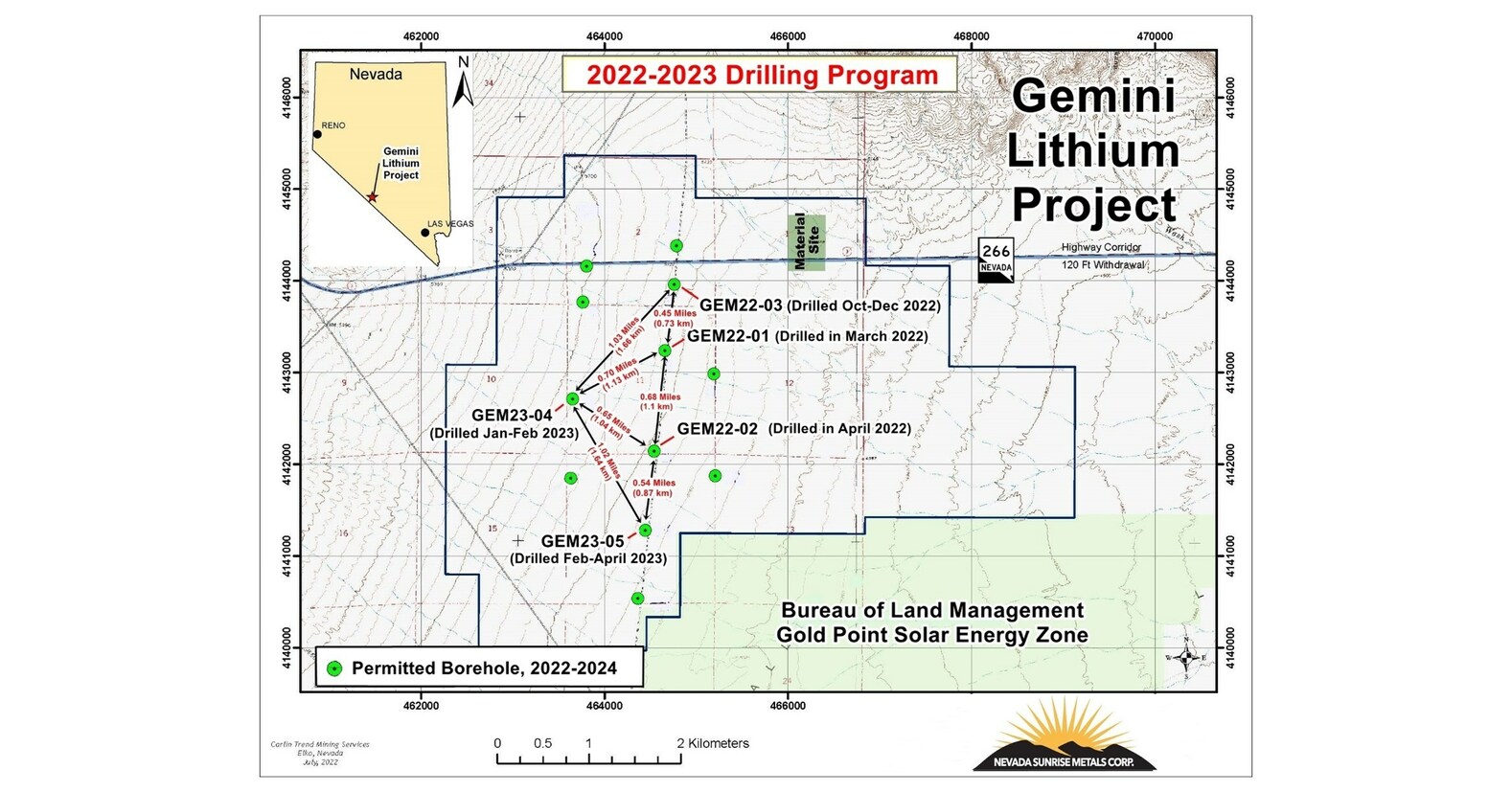 Nevada Sunrise Receives Final Lithium-in-Sediment Results for Phase 2 ...