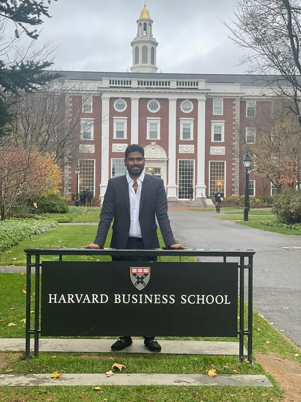 Harvard Business School invites Ironhill's co-founder Harsha Vadlamudi ...