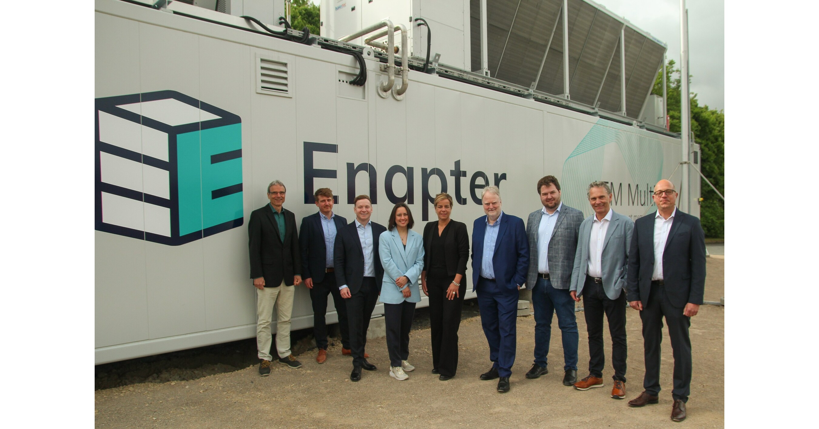 Enapter AG unveils the world's first megawatt-class AEM electrolyser