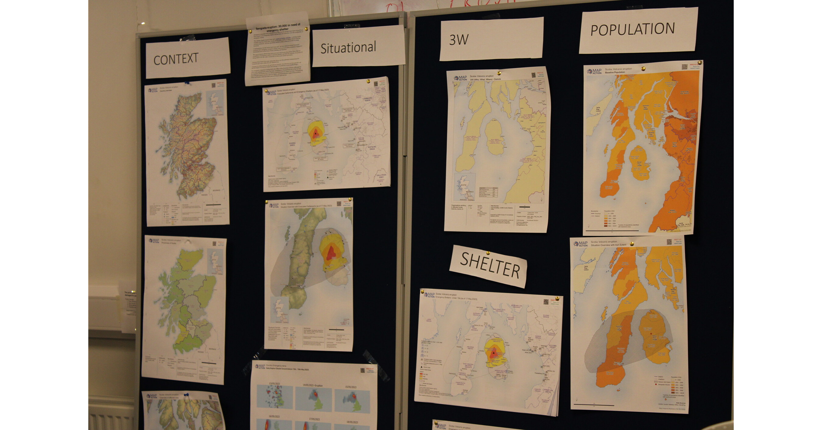 Getting ready for a volcanic eruption on a Scottish island