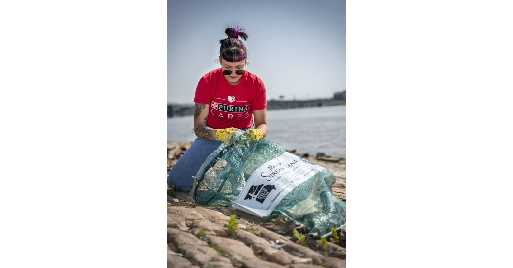 22nd Annual Purina Cares Day Featured Food Distribution to People and ...