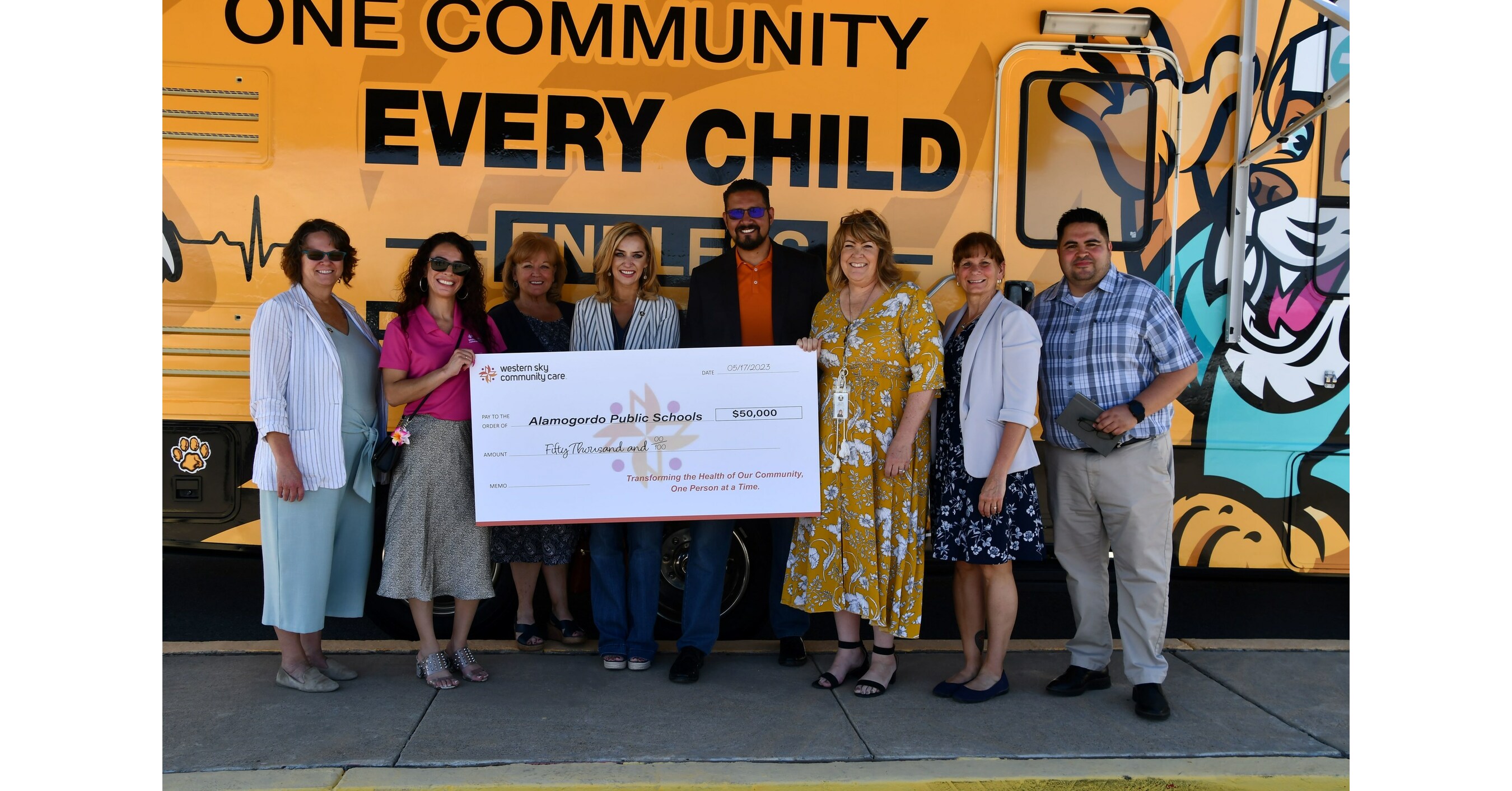 Western Sky Community Care Donates $50,000 to Alamogordo Public Schools ...