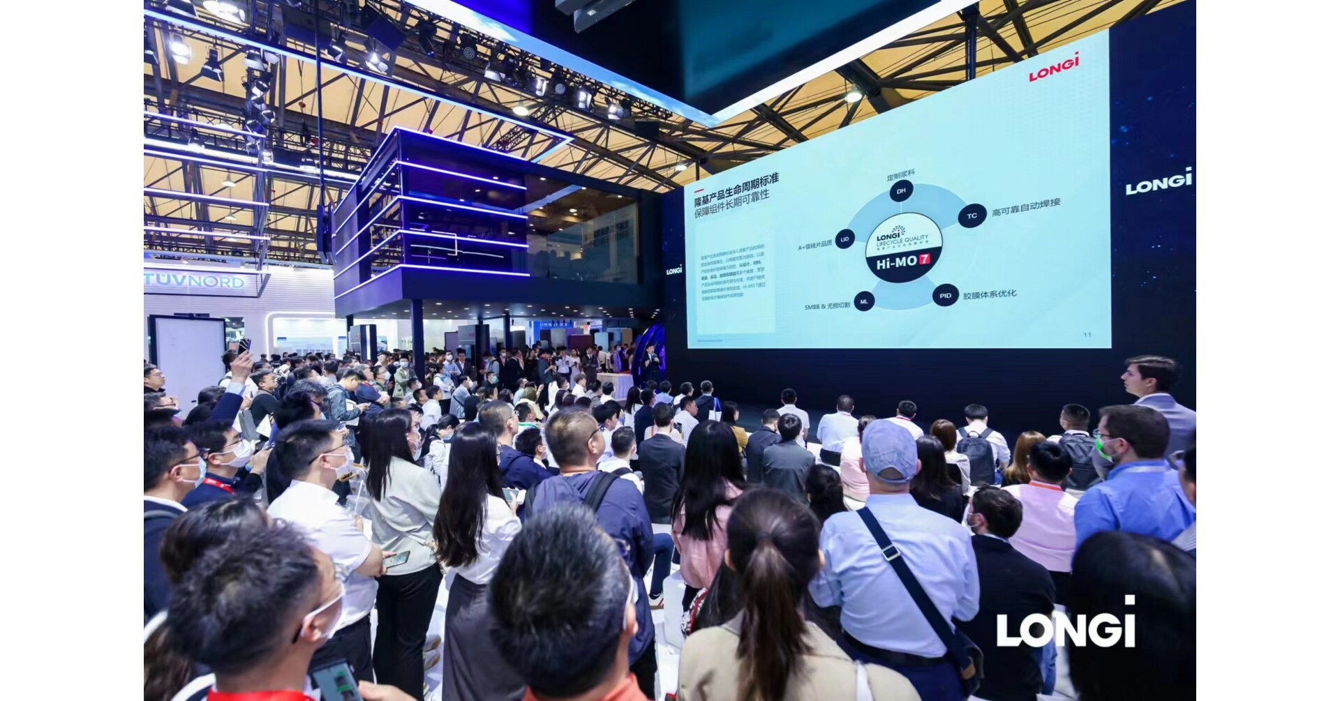 Featuring Hi-MO 7 Module, LONGi Shows Up at the SNEC with Full Scenario ...