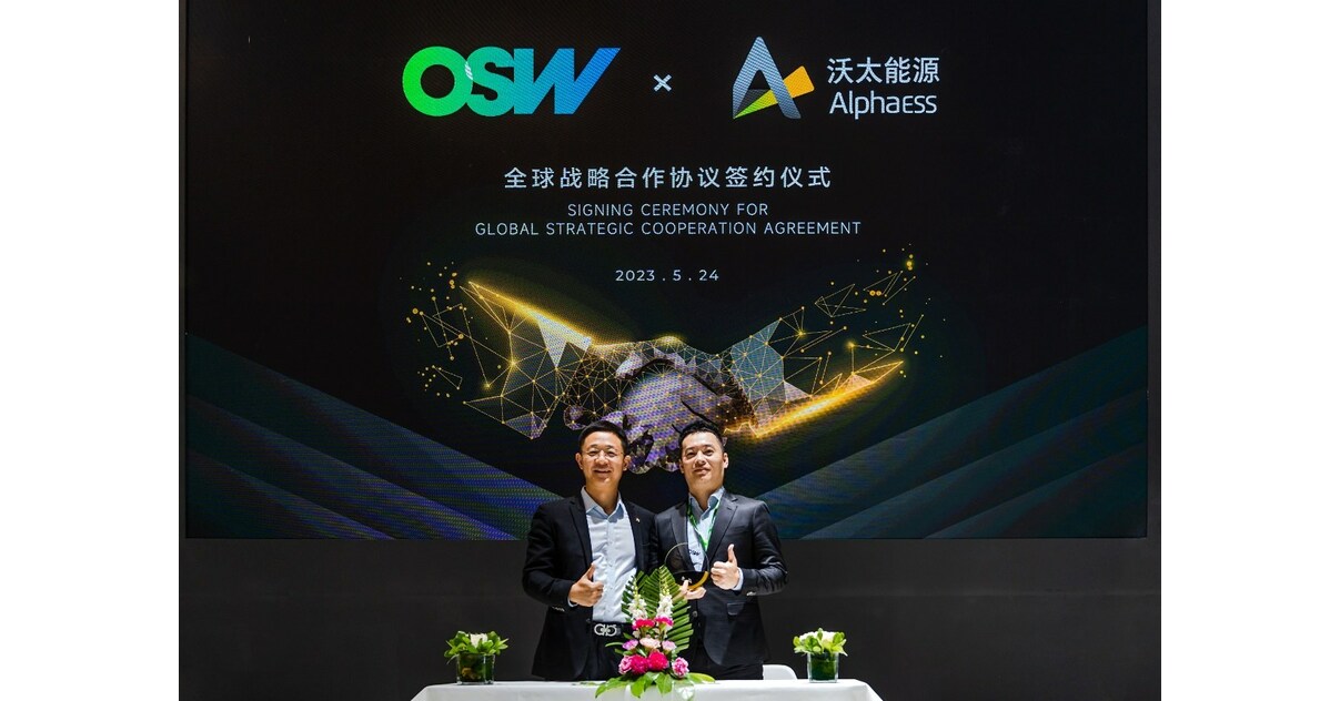 AlphaESS and OSW Announced Global Partnership for Expanded Product ...