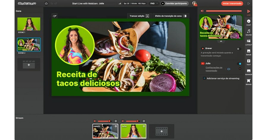 Mobizen Studio permite a los live streamers crear contenidos dinámicos ...