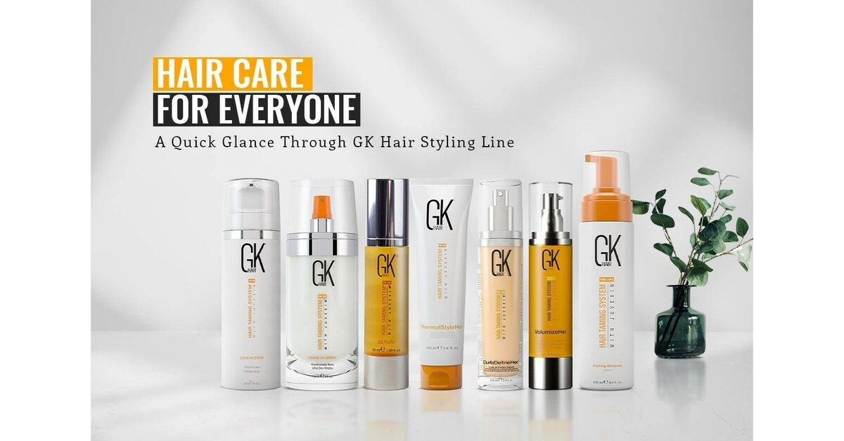 Hair Care For Everyone: A Quick Glance Through GK Hair Styling Line