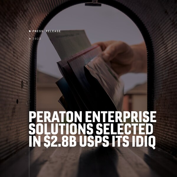 Peraton Enterprise Solutions Selected in $2.8B USPS ITS IDIQ