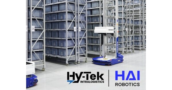 Hy-Tek Intralogistics and Hai Robotics Announce Partnership