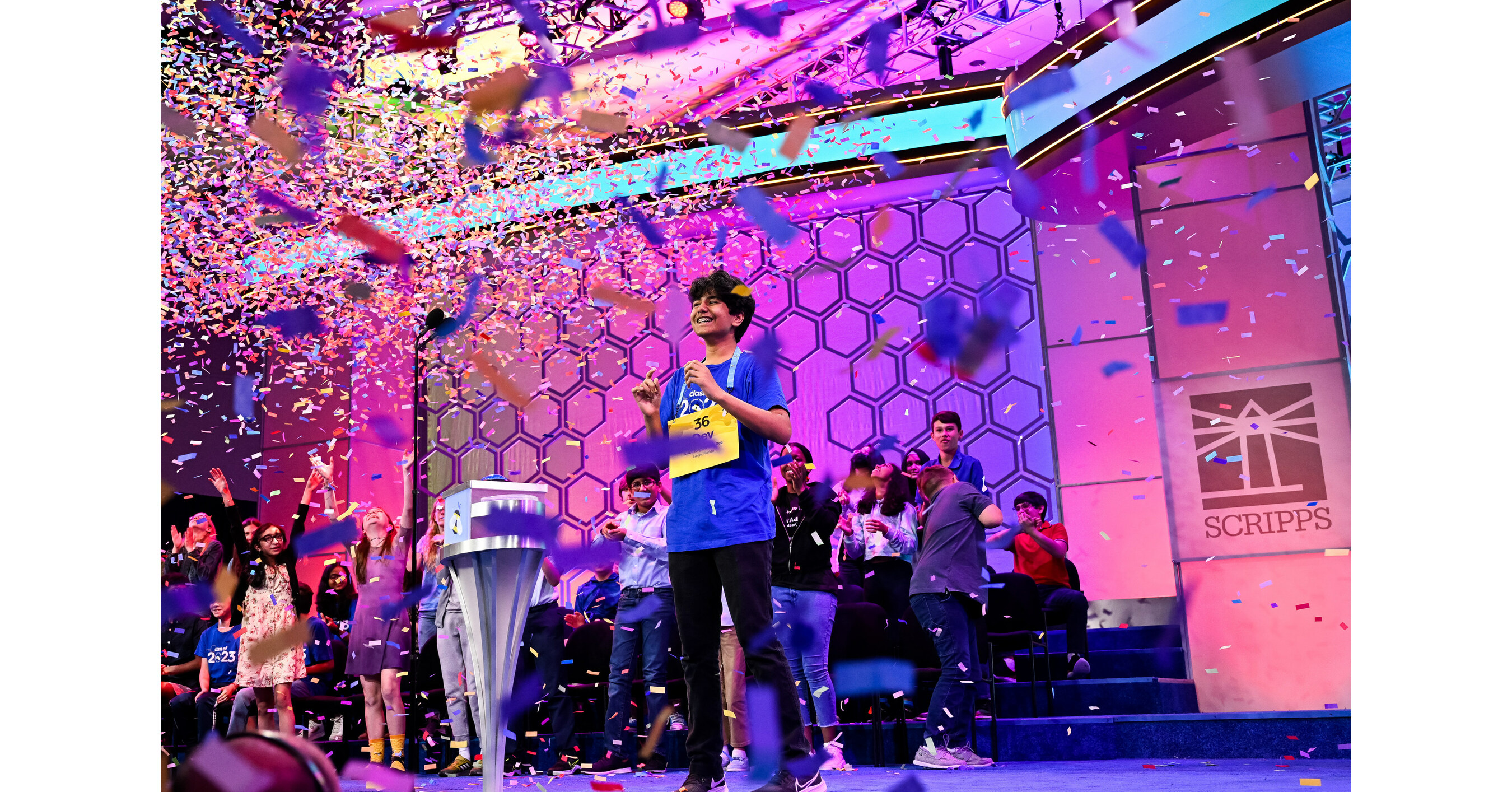 Dev Shah declared champion of the 2023 Scripps National Spelling Bee