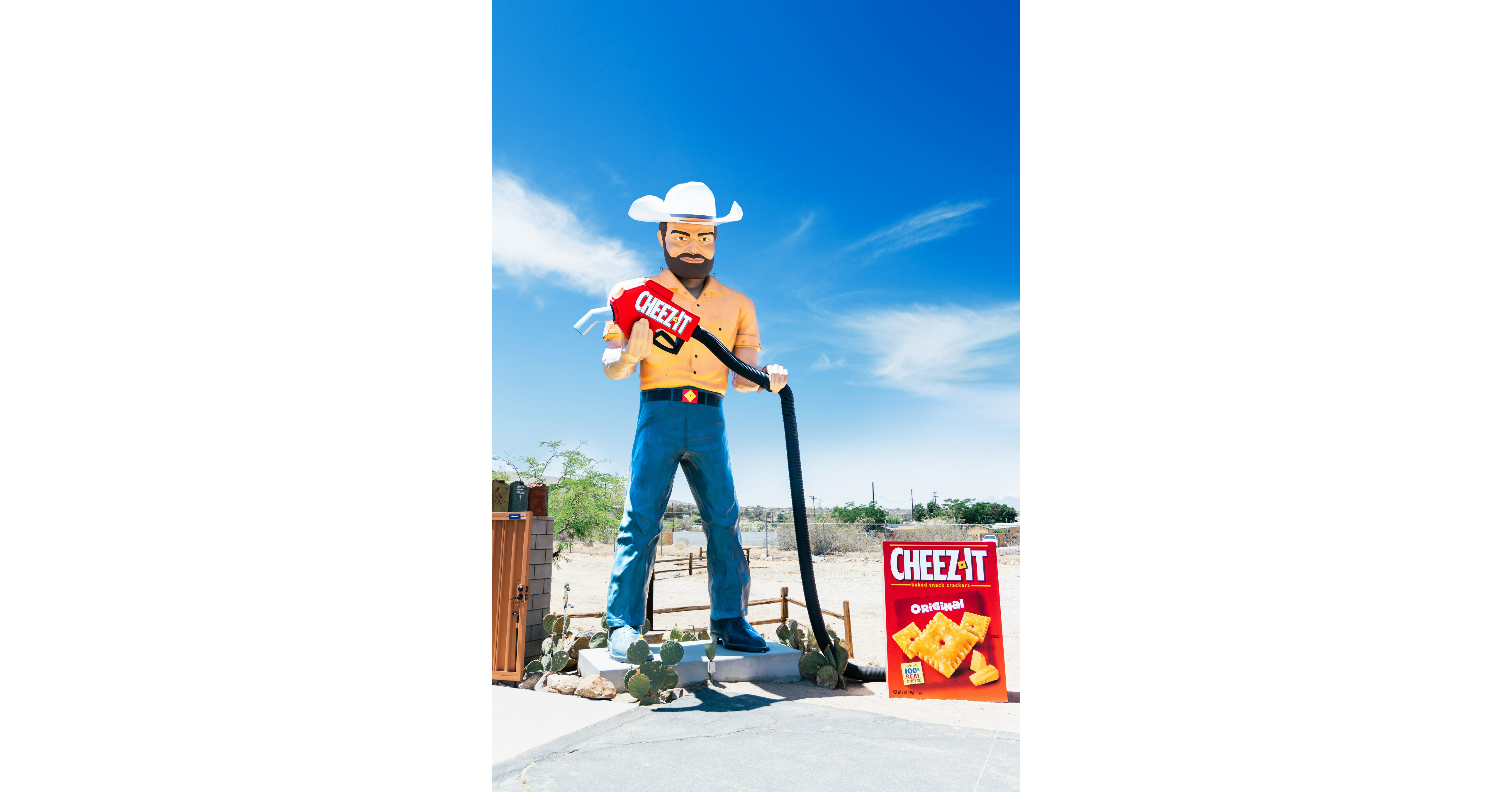 INTRODUCING THE CHEEZ-IT® STOP -- FEATURING 'THE WORLD'S FIRST AND ONLY ...